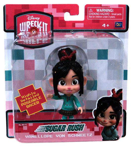 Disney Wreck-It Ralph Sugar Rush Vanellope Von Schweetz 5 Figure ...