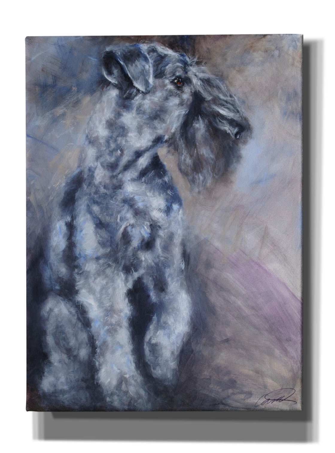 Epic Graffiti 'Kerry Blue Terry' by Robert Campbell, Canvas Wall Art ...