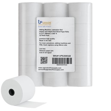 Vonlyst Thermal Receipt Paper Roll for Square Terminal Portable POS ...