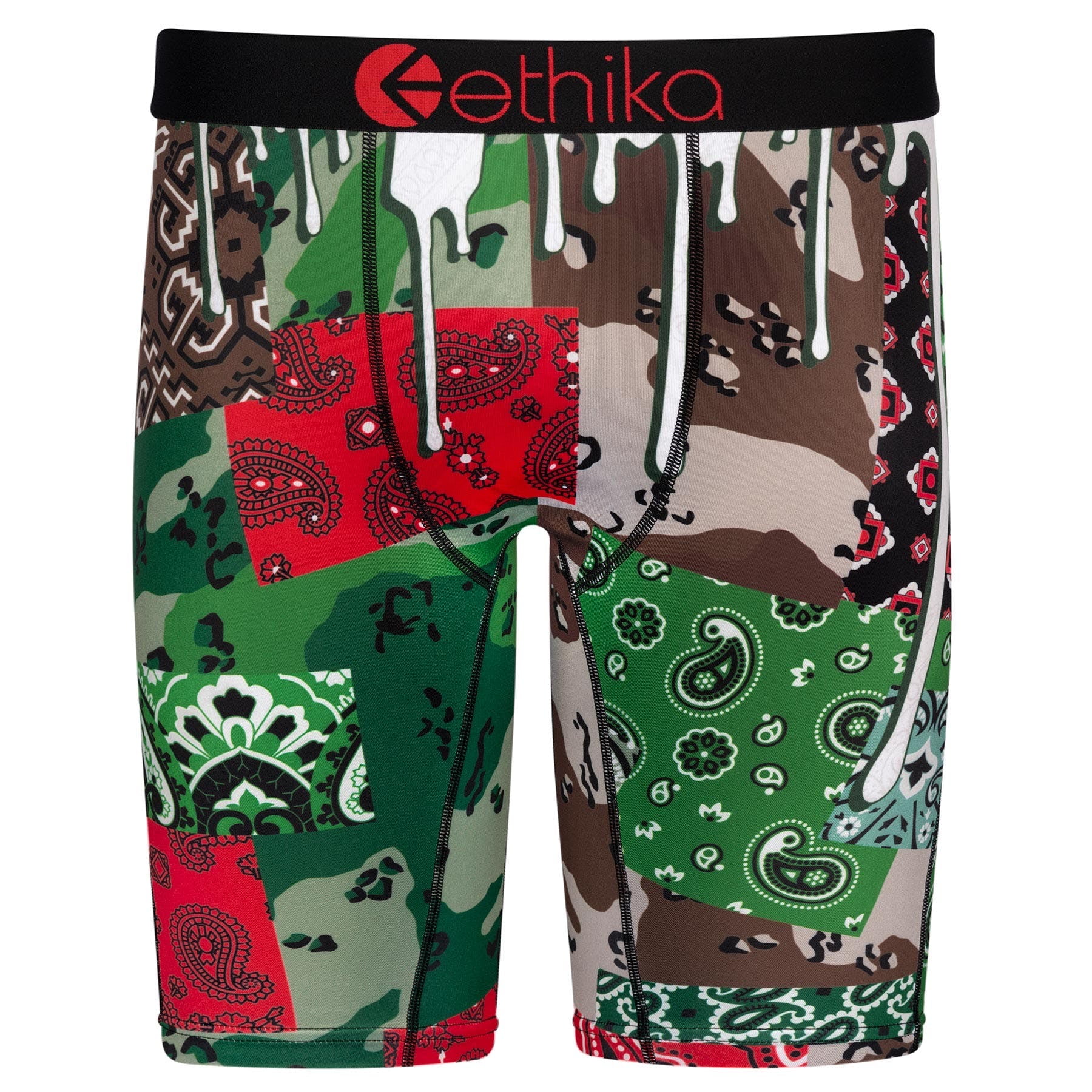 Ethika Paisley Camo Boxer SMALL CAMO - Walmart.com