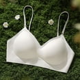 Hduncf Womens Breathable Smooth Bra Soft Support Push Up for Small ...