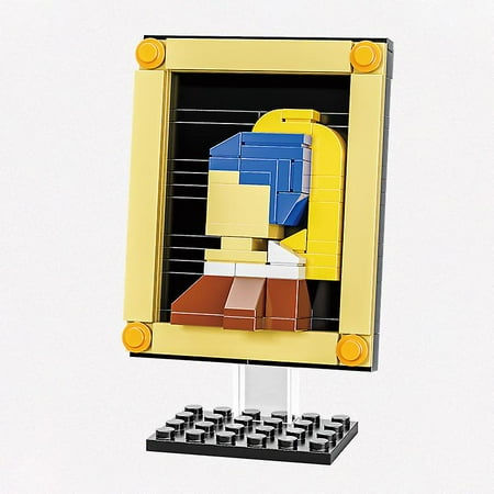Pixel Art Famous Paintings Building Blocks Creative Mini Starry Night ...