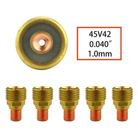 5Pcs Collet Body For Tig Welding Torches Series 9/20/25 With Gas Lens ...