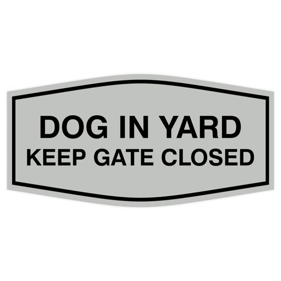 Keep Dog Off Lawn Sign