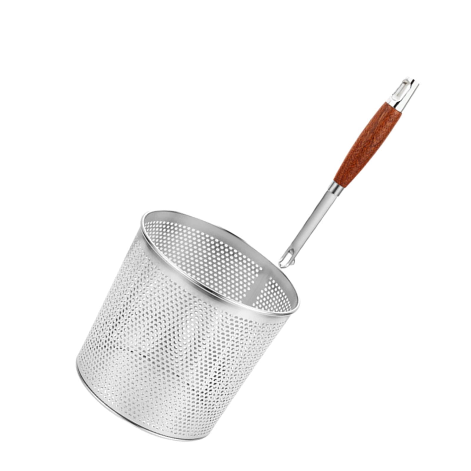 Cesta coladora de fideos Soledad Acero inoxidable 17,5 cm de diámetro ...