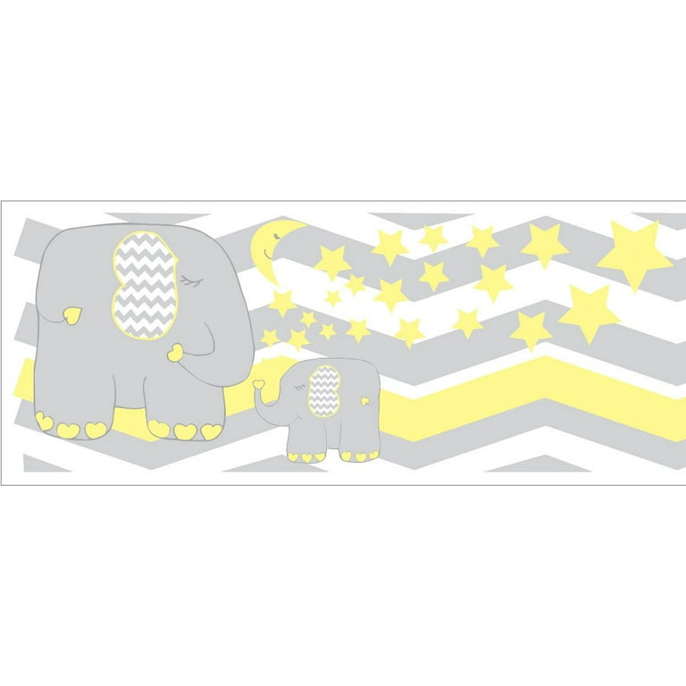 Chevron Elephant Decor