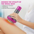 Electric Meridian Brush Massage Meridian Brush With Red Light Heating
