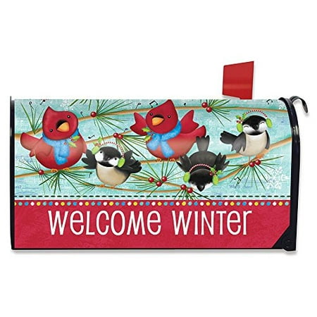 Briarwood Lane Winter Songbirds Primitive Large Mailbox Cover Humor ...
