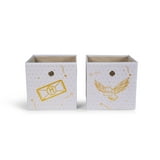 Harry Potter Hedwig 11-Inch Storage Bin Cube Organizers | Set of 2 ...