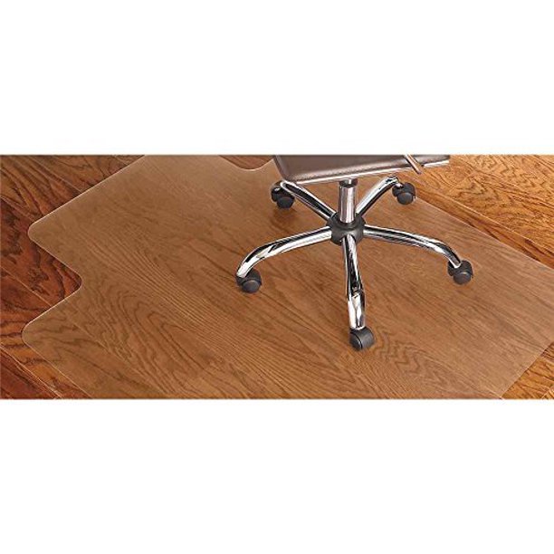 ES Robbins 131823 45x53 Lip Chair Mat, Economy Series for Hard Floors ...