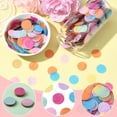 50G Paper Table Scatter Confetti for Party Decorations Round 26x0.02mm ...