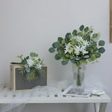 70 Pcs Artificial Greenery Stems Box Set,with 8 Kinds of Faux Plants ...