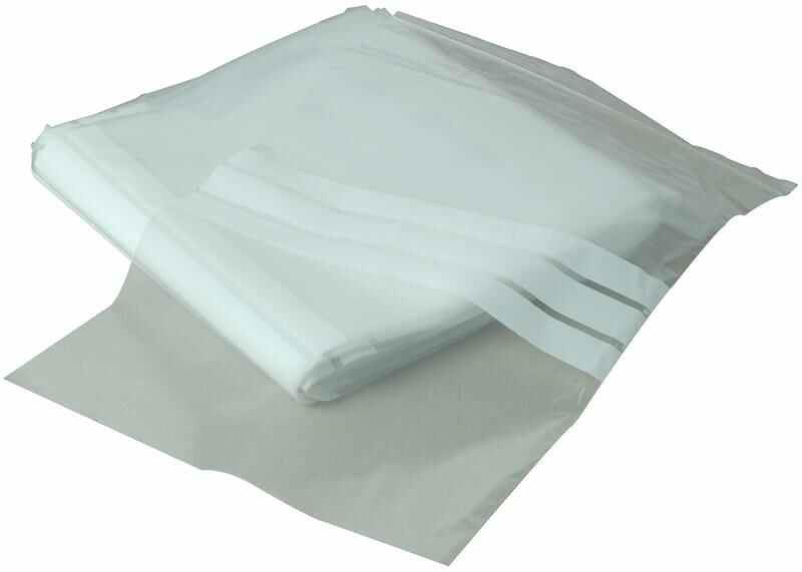 RARAION - 230mm x 325mm Write On Clear Gripper Plastic Bags - Pack of ...