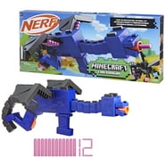 Nerf Minecraft Creeper & Skeleton Mob 2-Blaster Pack, 8 Nerf N1 Darts ...