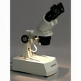 AmScope 10X-30X Binocular Stereo Microscope with 2 Halogen Lights ...