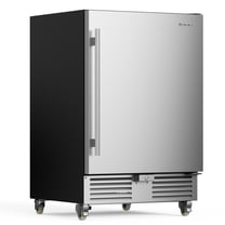 Upstreman 24" Outdoor Beverage Refrigerator, 180 Cans Under Counter ...