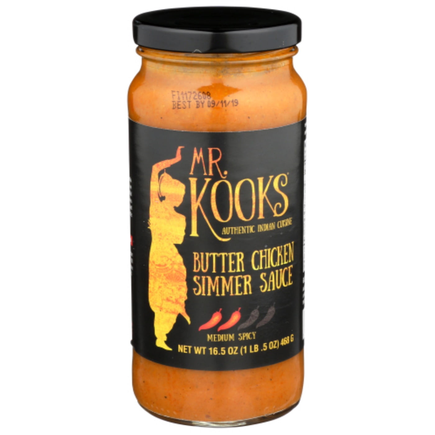 MR KOOK, SAUCE BUTTER CHICKEN, 16.5 OZ, (Pack of 6) - Walmart.com
