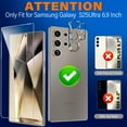 Samsung Galaxy S26 Ultra Screen Protector 2-Pack with 2 Camera Lens ...