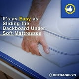 Posture Assistant Compact Portable Backboard - Bunkie Board for Spinal ...