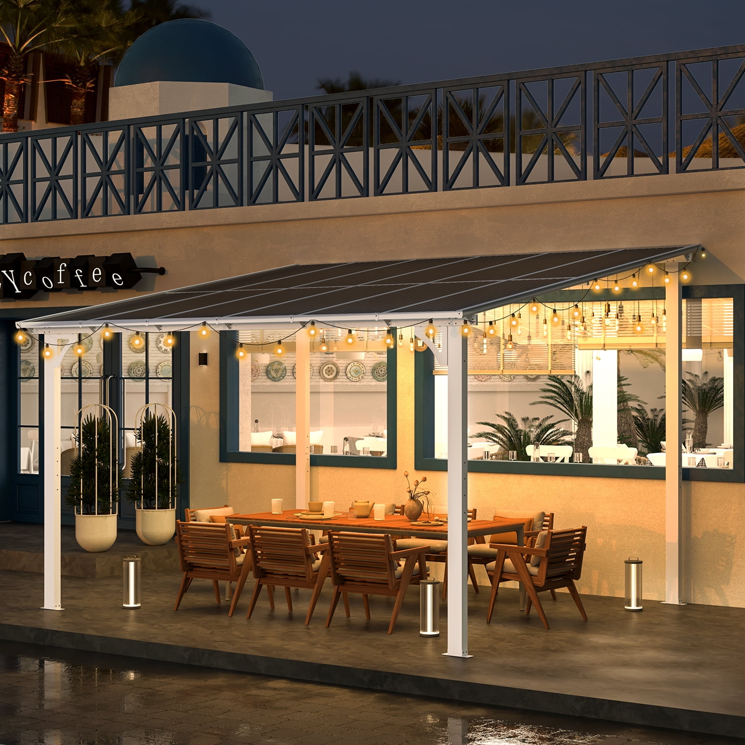 Click here for Yodolla 10 X 12 Hardtop Gazebo Outdoor Aluminum Pe... prices