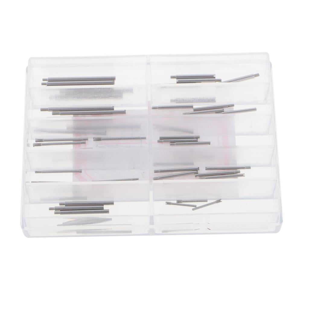 10 Kinds of Sizes, Spring Bar Tool Set Pins for Watch Wrist Bands Strap ...