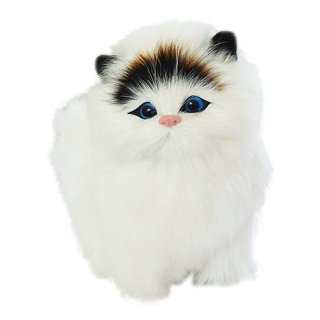 Hariumiu Simulation Fox Toy Realistic Adorable Plastic Fleece Long ...