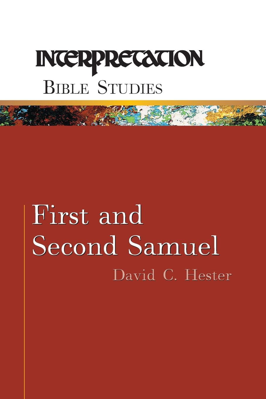 Interpretation Bible Studies: First and Second Samuel (Paperback ...