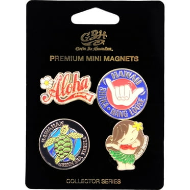 Souvenir Magnet Hawaii Magnet 3 Pack Flower - Walmart.com