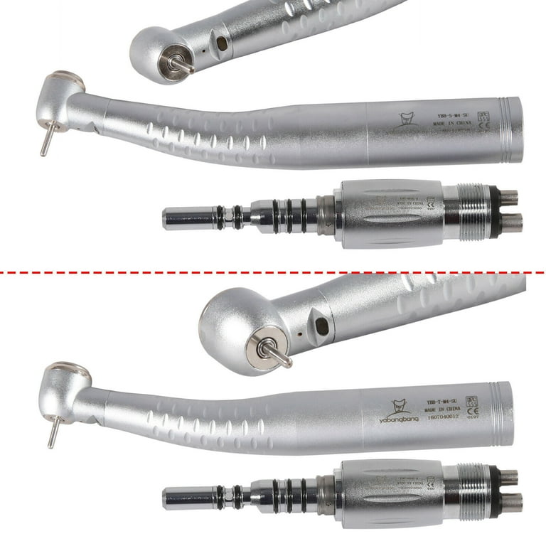 High Speed Dental Handpiece With Light Dental High Speed Fiber Optic ...