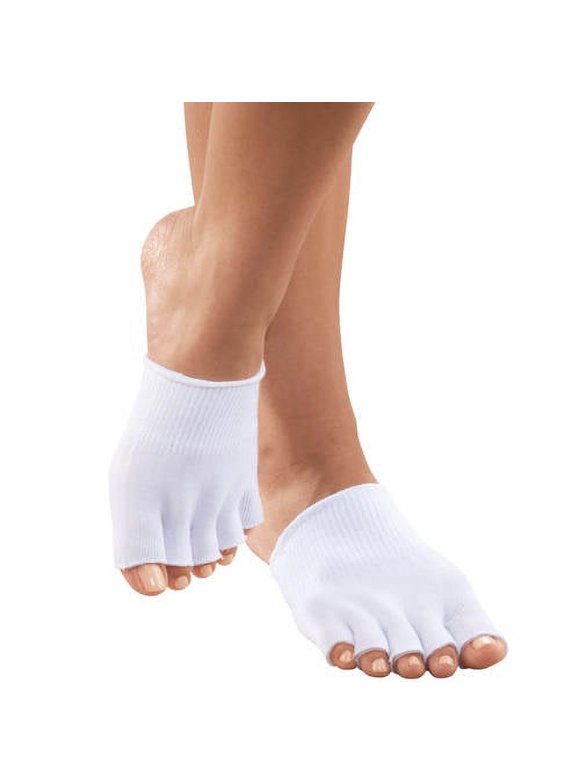Silver Toe Socks