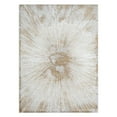 Luxe Weavers Abstract Spark Patterned Gold 8x10 Area Rug, Indoor Carpet ...