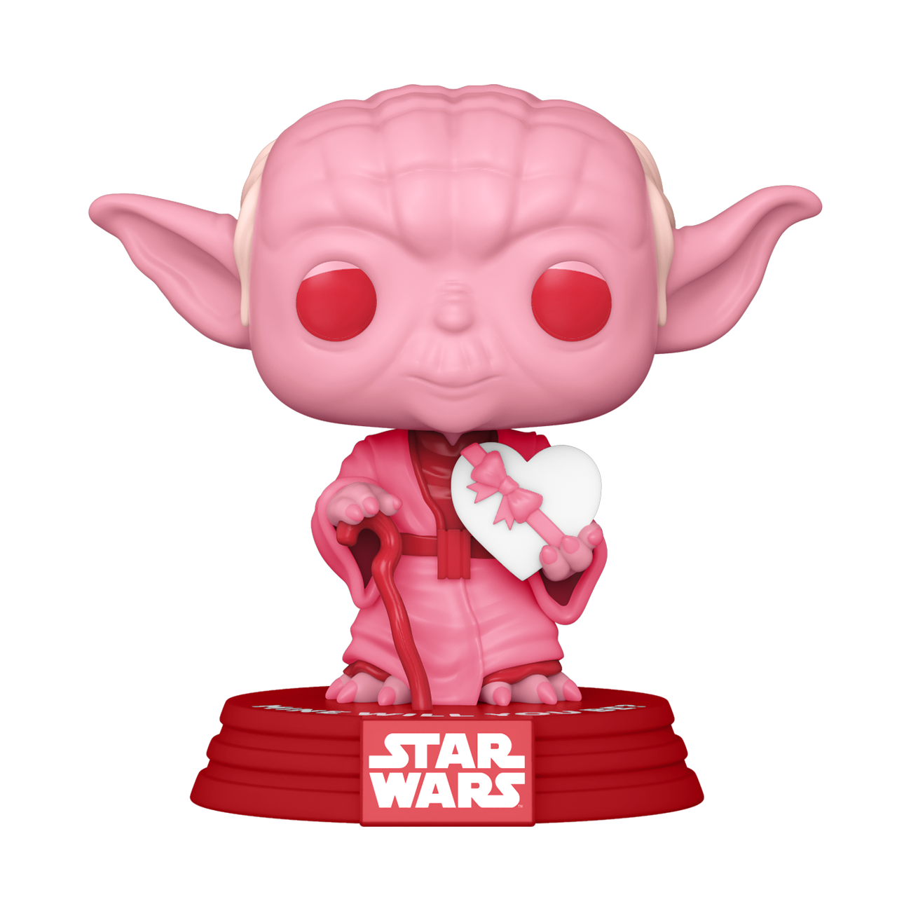 Funko POP Star Wars Valentines Yoda With Heart Walmart