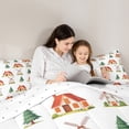 Castle Fairy Cute Rustic Cabin Windmill Full Size Comforter Sets ...