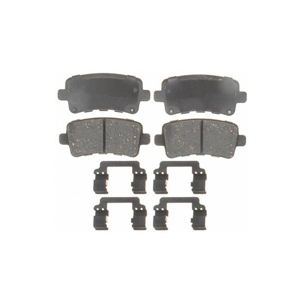 AC Delco 17D1430CH Brake Pad Set, Ceramic OE Replacement - Walmart.com