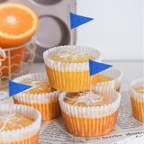 60pcs Mini Triangle Cupcake Toppers Flags with Toothpick Sticks for ...