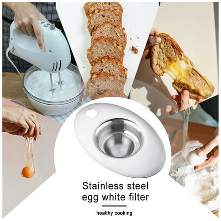 Egg Separator Handheld Divider Cake Cheesecake Cookies Extractor ...
