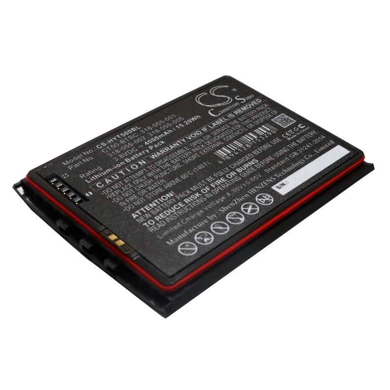 4000mAh Honeywell 318-055-005 CT50-BTSC 318-055-002 318-055-001 318-055-67 Battery for CT40 ...