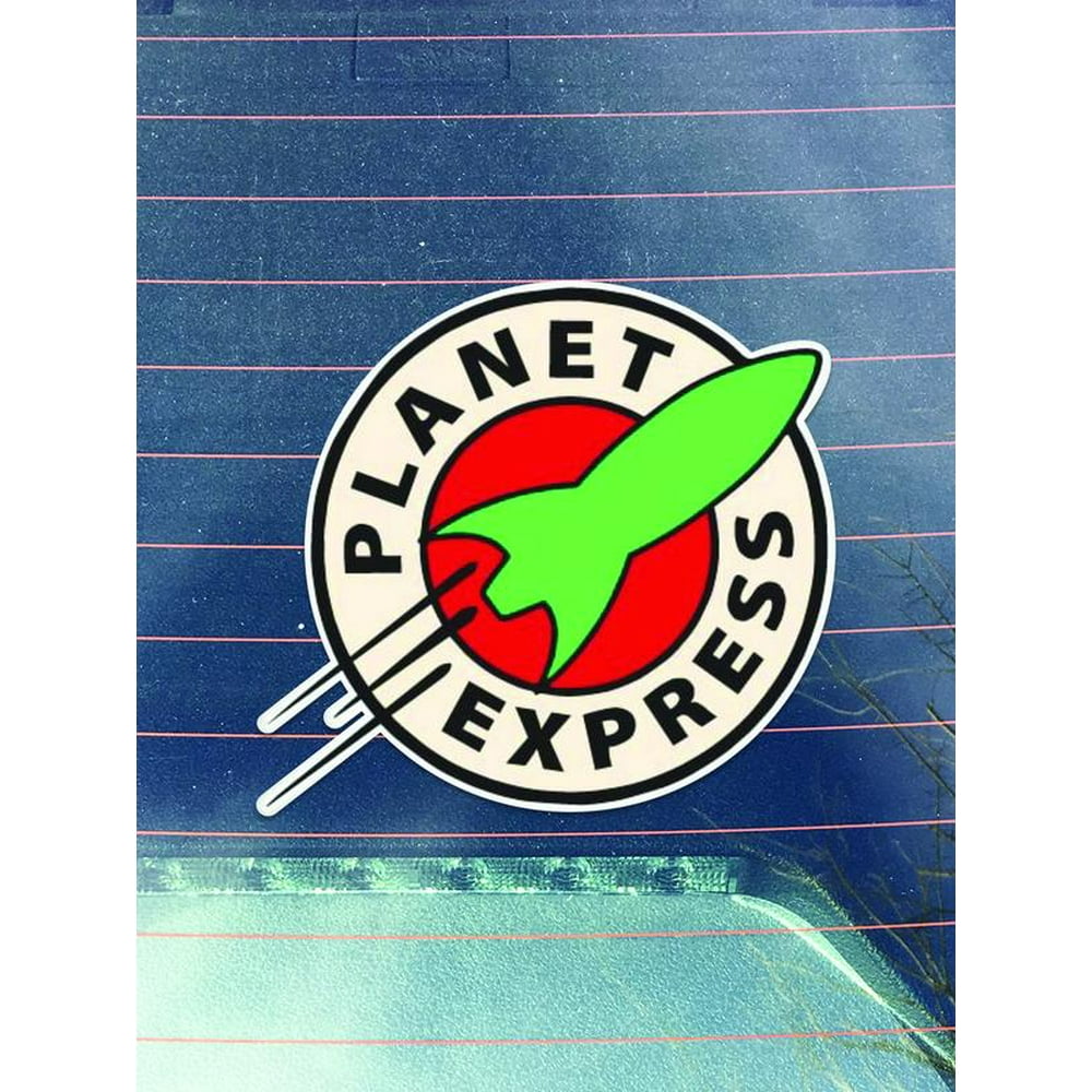 Planet Express Vinyl Decals Sticker ( Two Pack ) | Cars Trucks Vans ...