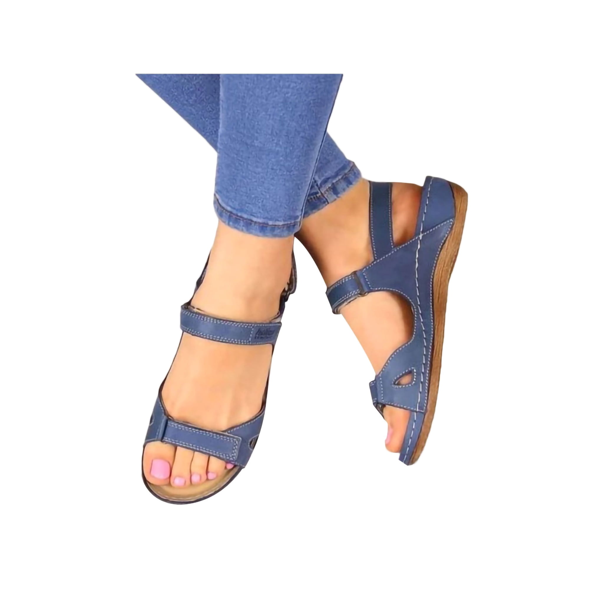 Click here for Woobling Ladies Flat Sandal Beach Sandals Comfort... prices