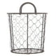 Mainstays Small Brown Chicken Wire Storage Basket with Handles ...