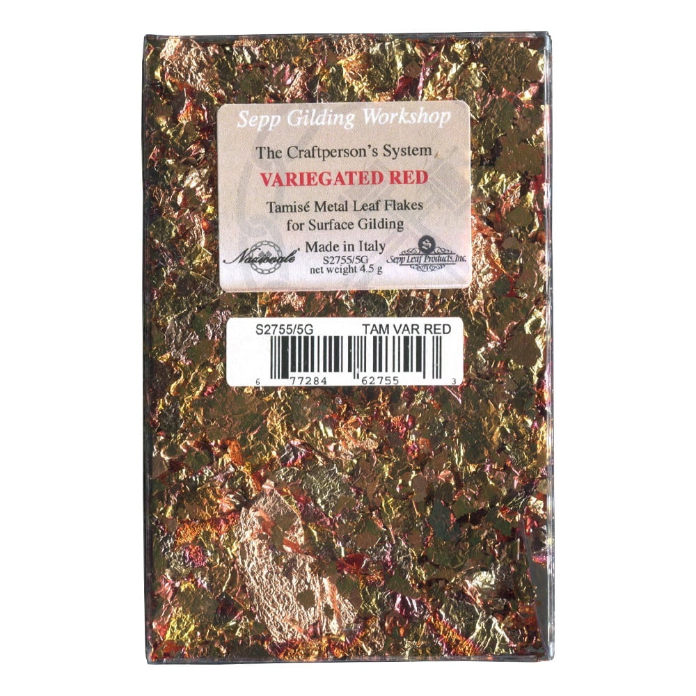 Sepp Leaf Products, Tamise Leaf Flakes, Variegated Red (S2755/5G ...