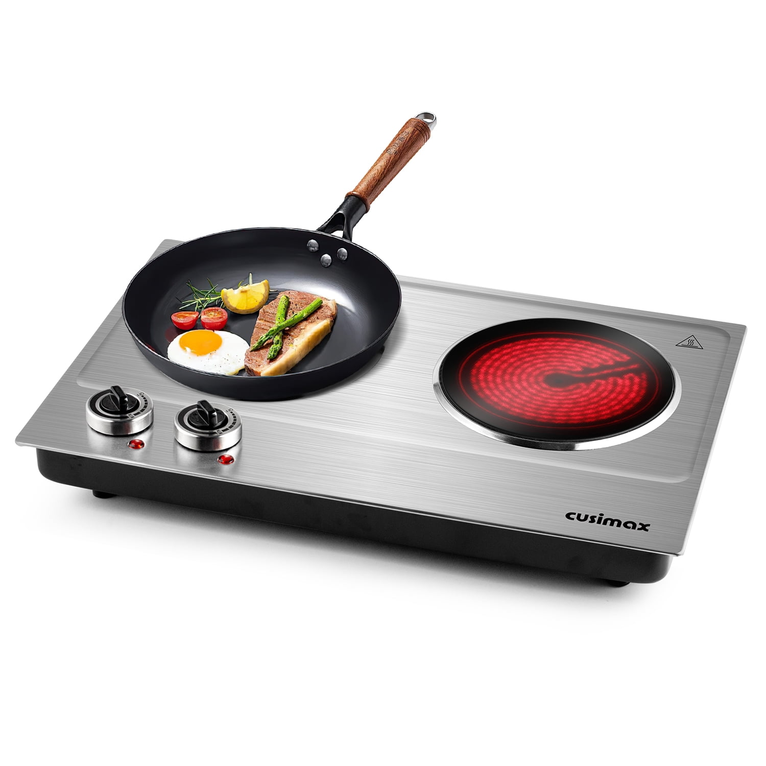 CUSIMAX Plaque Chauffante à Induction, Plaque de Cuisson 1800W, Plaque ...