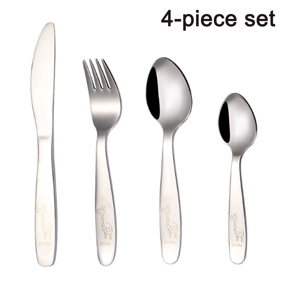 Click here for Leining Childrens Cutlery Set Of 4 Pieces  Stainle... prices