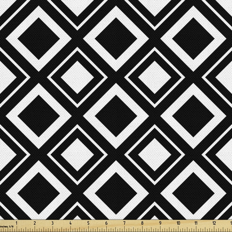 Modern Geometric Pattern Fabric