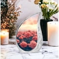 VALERASH Rose Cremation Urns for Human Ashes - Sunset Memorial Urns for ...
