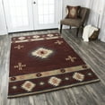 Rizzy Rugs Southwest Area Rug SU2009 Burgundy Arrows Shapes 9' x 12 ...