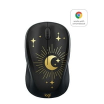Logitech Compact Wireless Mouse, Golden Garden Design Collection ...