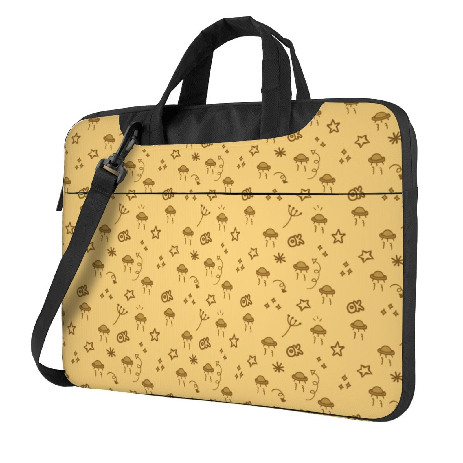 Starship Doodle Print Laptop Bag, 15.6 inch Laptop or Tablet, Business ...