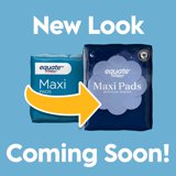 Equate Maxi Pads with Wings, Unscented, Extra Heavy Overnight, Size 5 ...