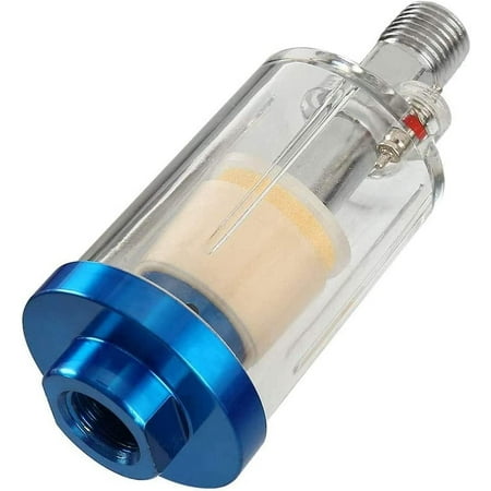 Xizioo 1/4" Air Compressor Water Separator, Mini Air Filter Separator ...